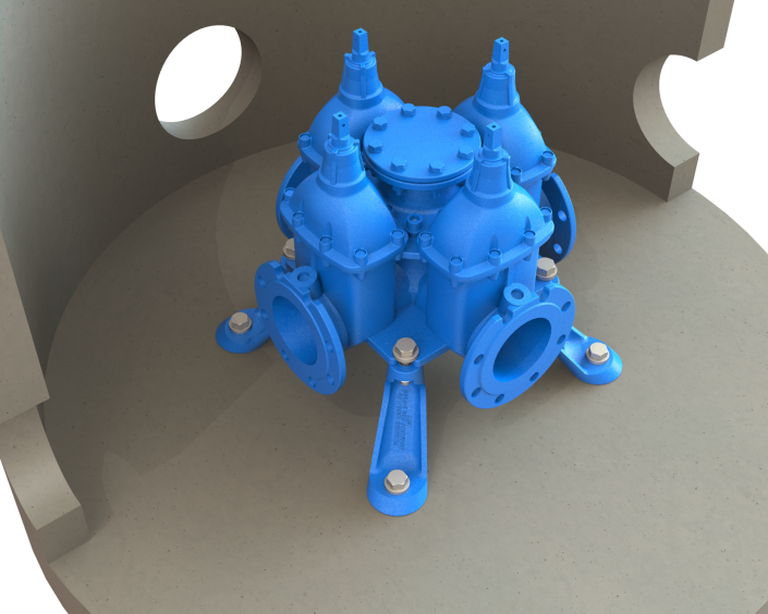 Vannkum med Mammut – Østraadt Rør A/S